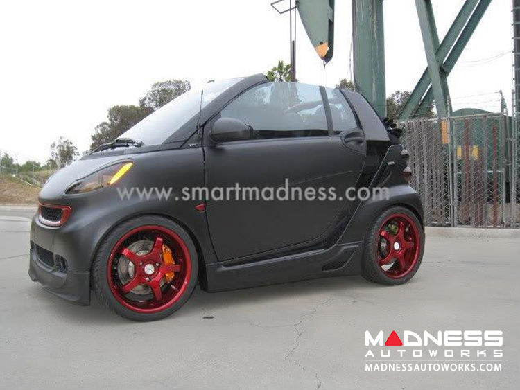 2008 Custom smart car Matte Black - Customization